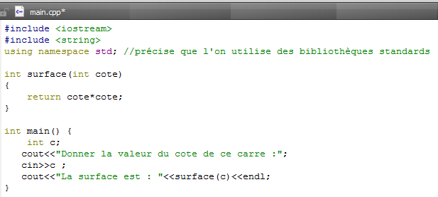 Procédure et Fonction